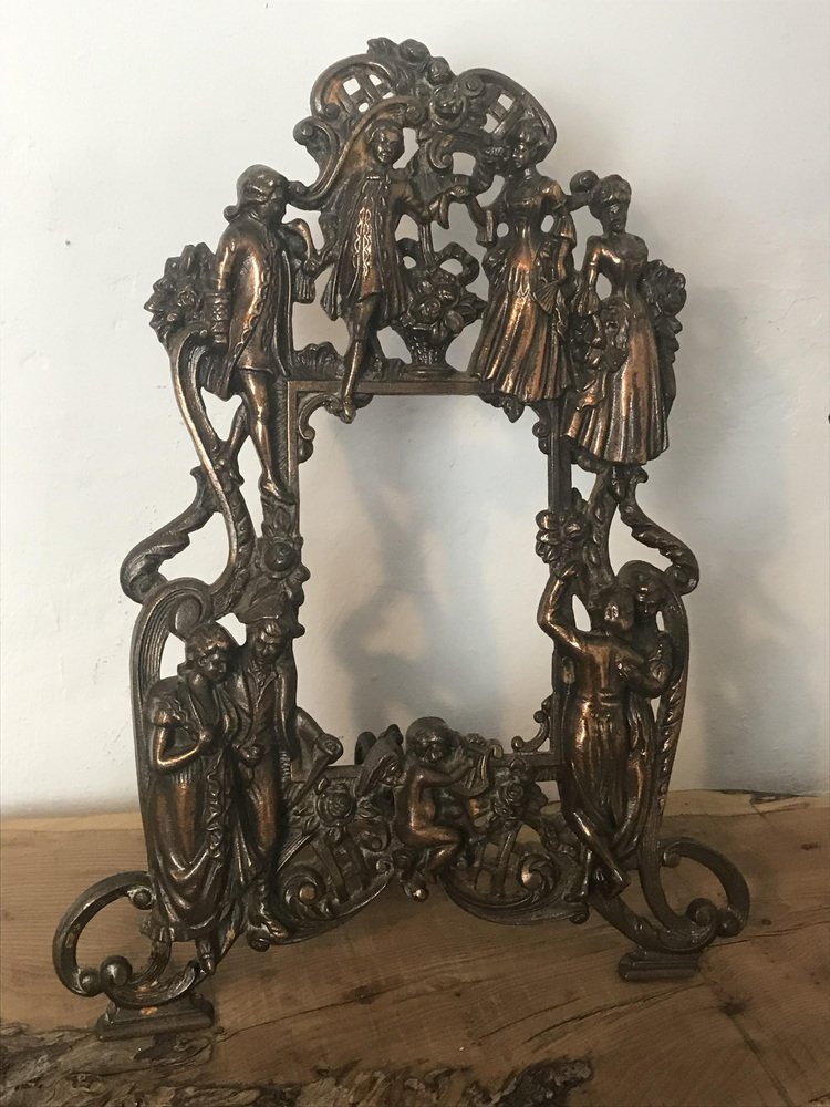 19th Century Victorian Brass Classical Rococo Picture Frame for sale at ...