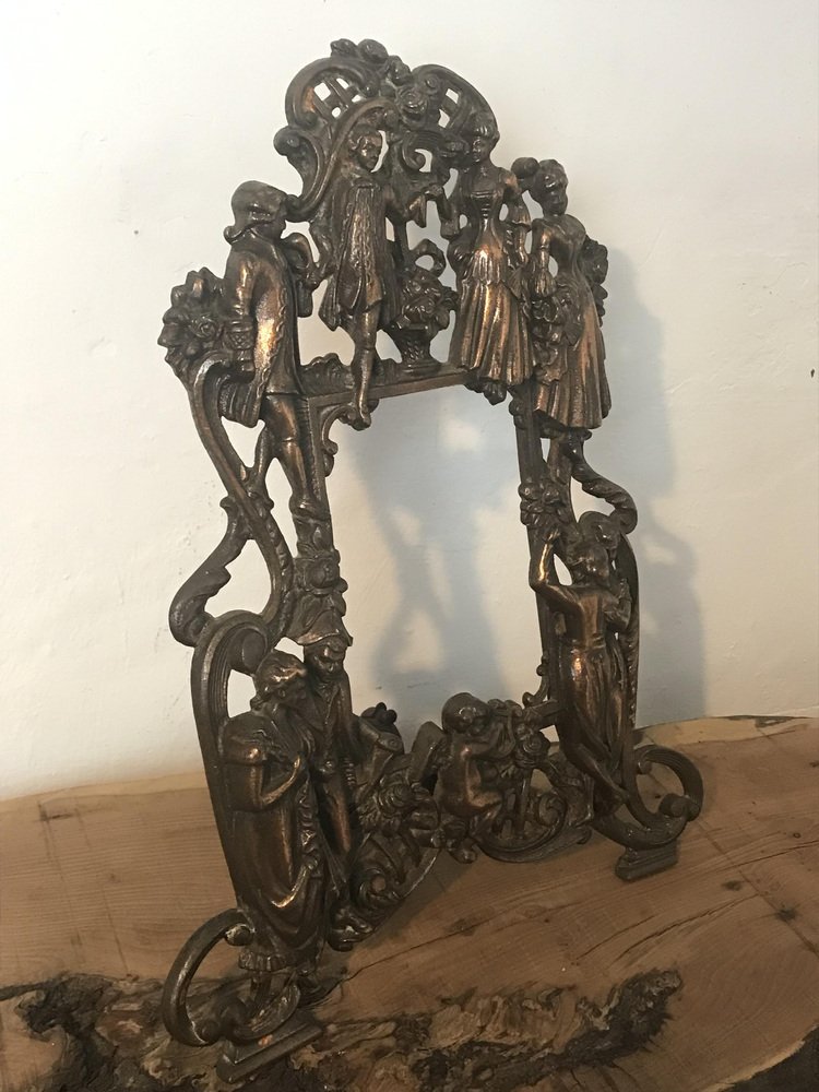 19th Century Victorian Brass Classical Rococo Picture Frame for sale at ...