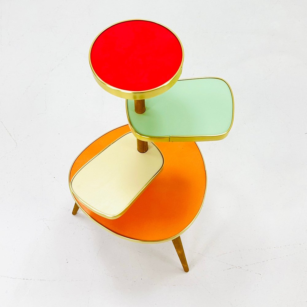 Mid-Century Minimalist Plant Stand, Germany, 1950s for sale at Pamono