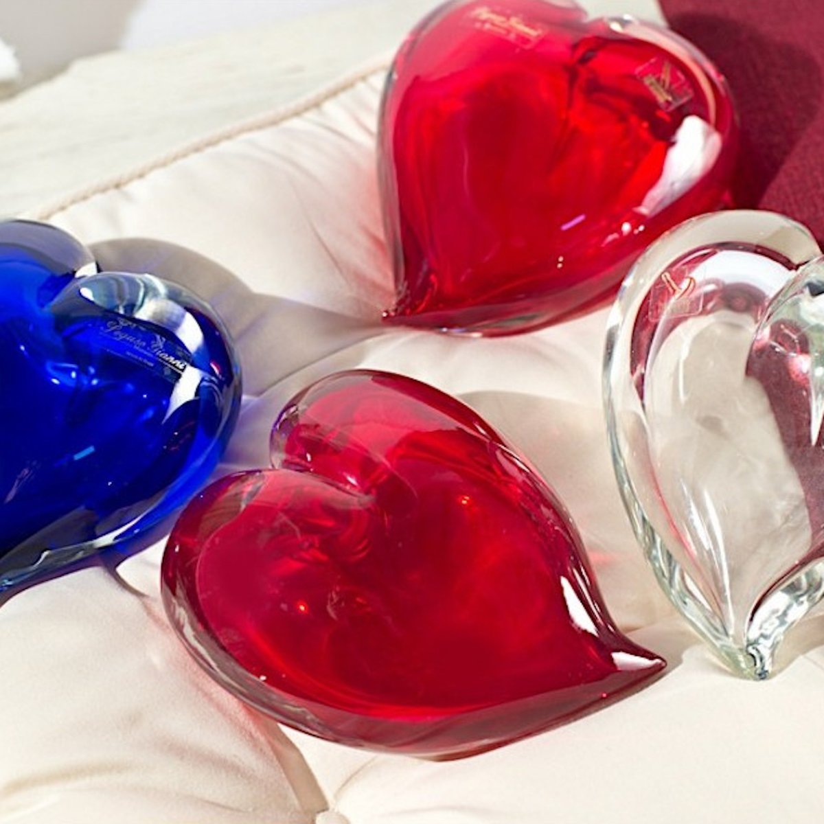 Red Heart Sculpture in Murano Glass from YourMurano for sale at Pamono
