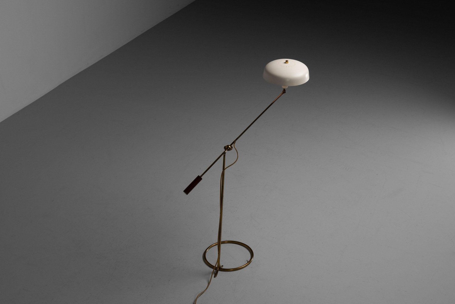 Italian Adjustable Floor Lamp by Angelo Lelii for Arredoluce, 1951 for ...