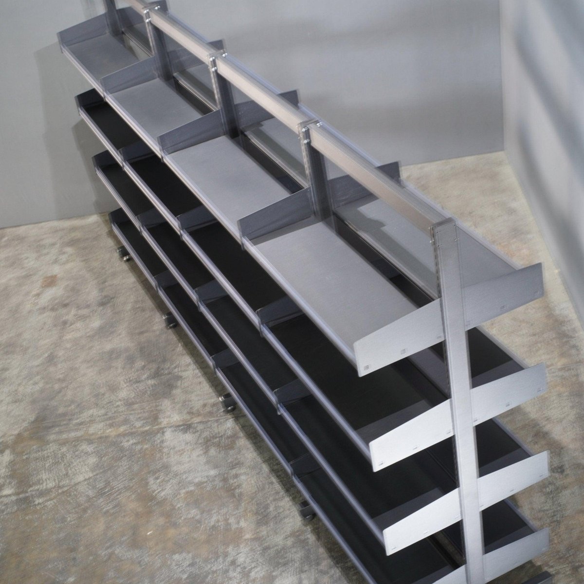 Double Sided Cantilever Shelving Unit for sale at Pamono