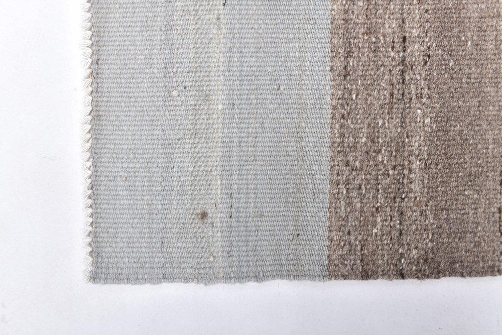 Light Blue and Brown Handmade Kilim Rug, 1960 for sale at Pamono