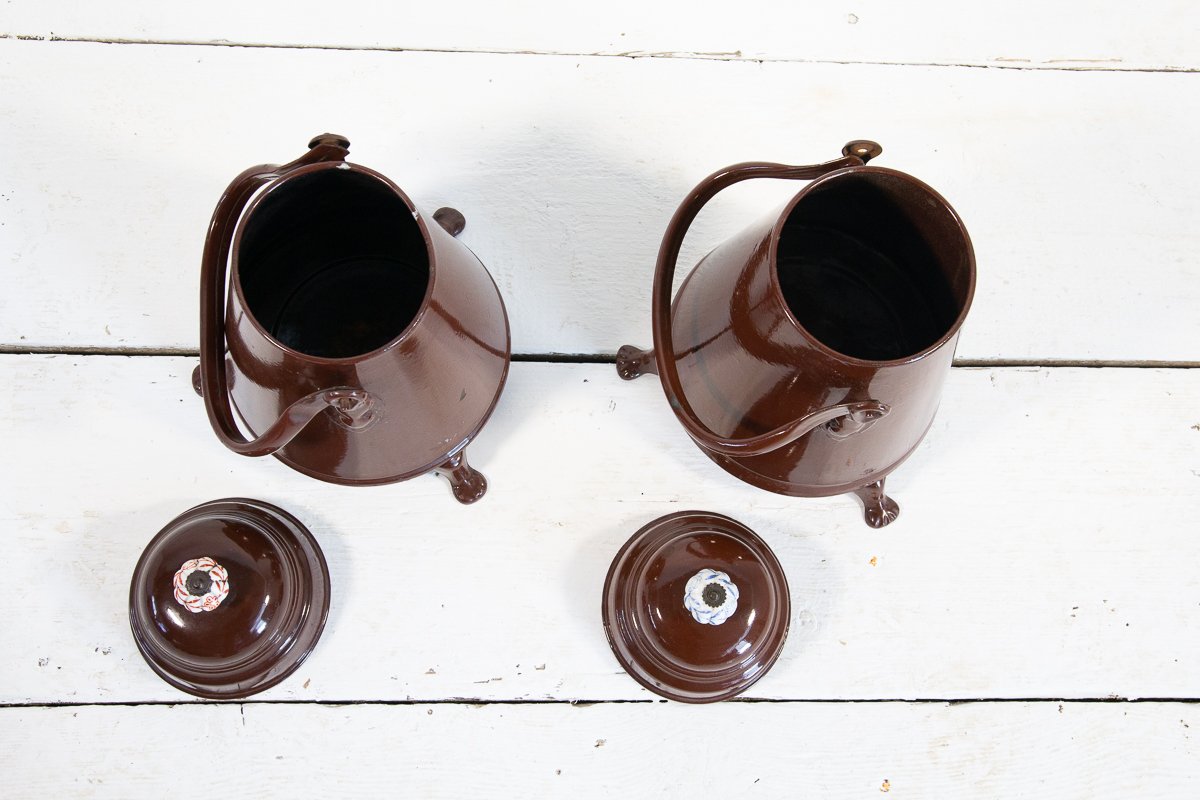 Dutch Fire Jugs, Early 1900s, Set of 2 for sale at Pamono