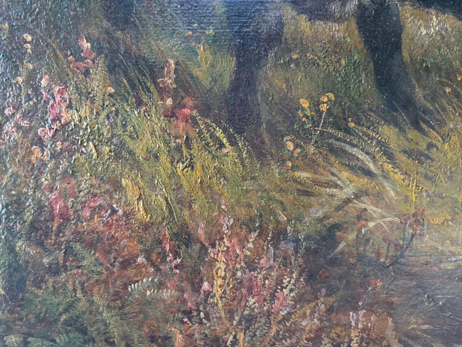 Alpine Cattle Drive, 1890s, Oil on Canvas for sale at Pamono