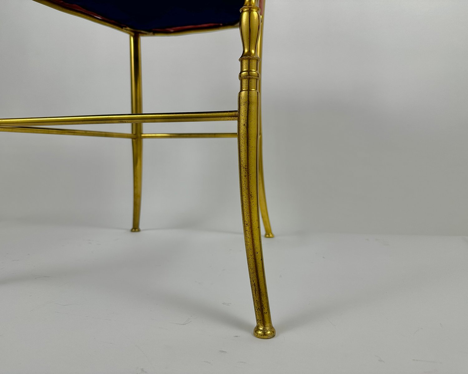 Antique Classical Bronze Chiavari Side Chair, 1920s for sale at Pamono