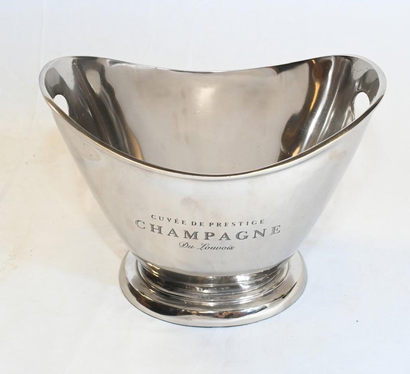 Silver-Plated Champagne Bucket for sale at Pamono