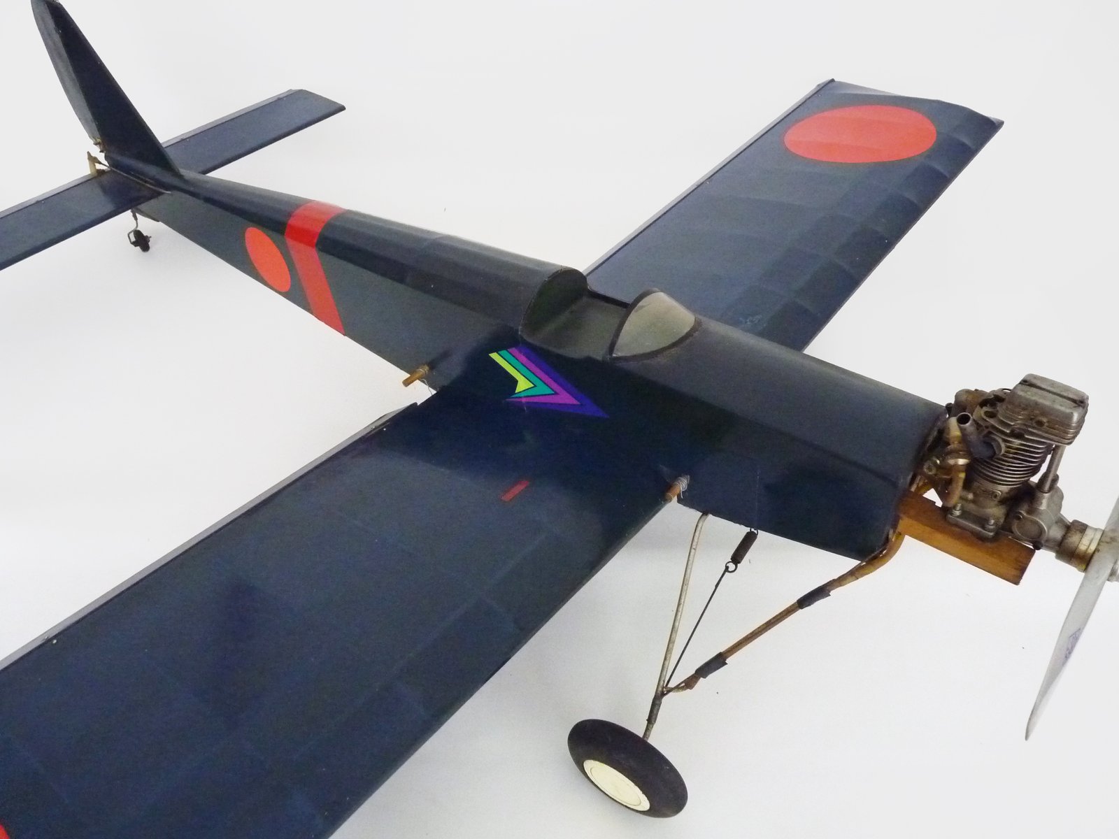 Large Japanese Airplane Model, 1970s for sale at Pamono