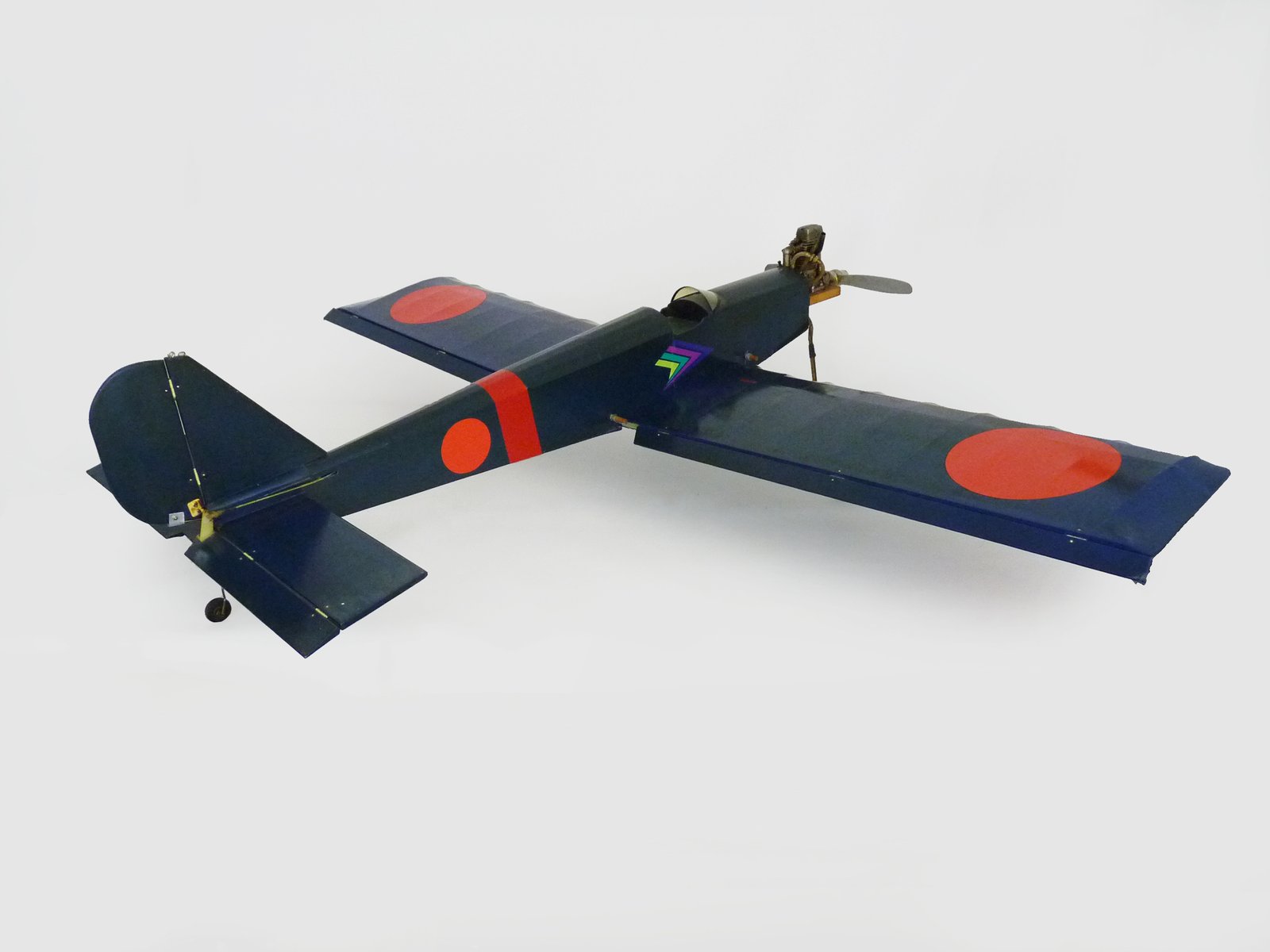 Large Japanese Airplane Model, 1970s for sale at Pamono