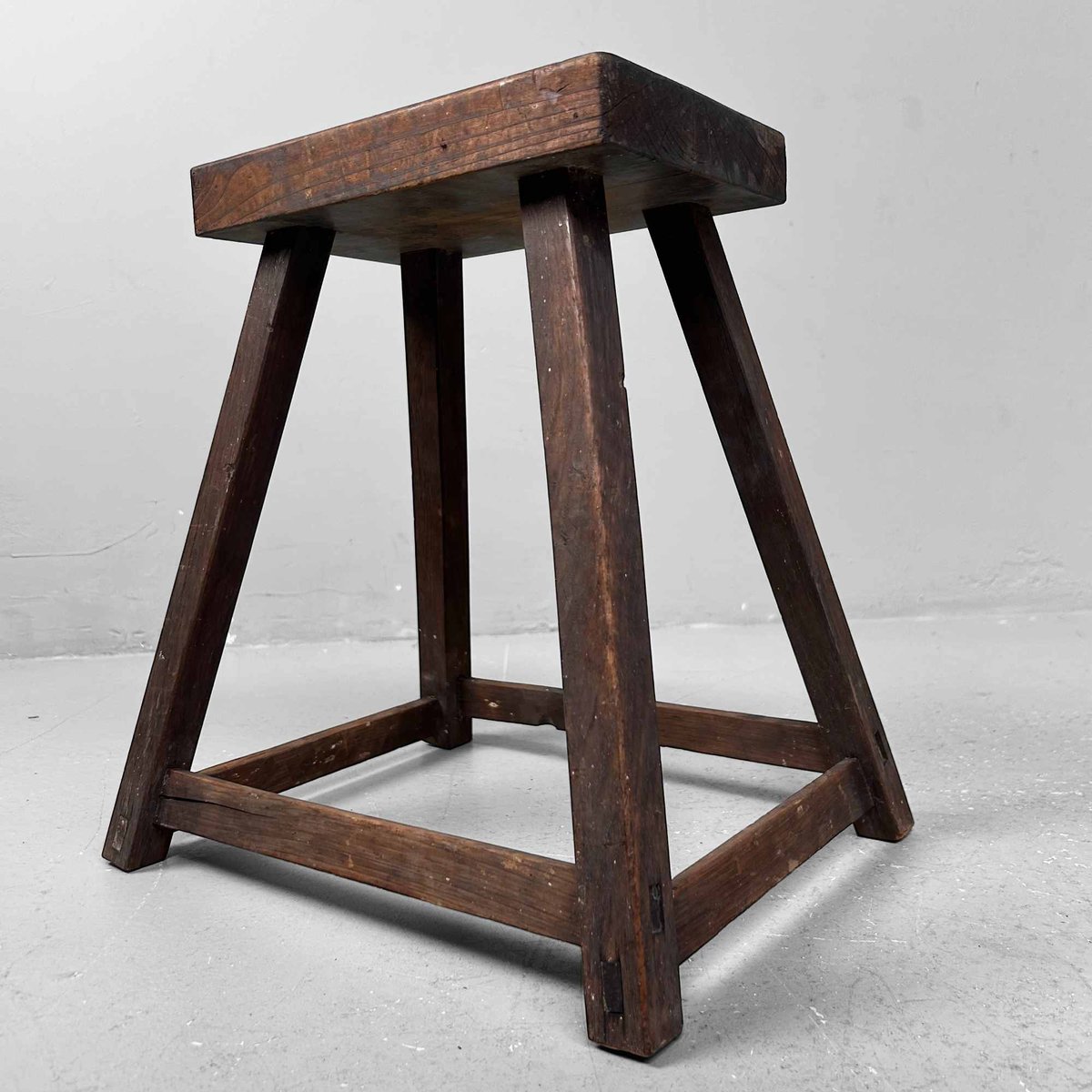 Fumidai Wooden Stool, Taishō Period, Japan, 1920s for sale at Pamono
