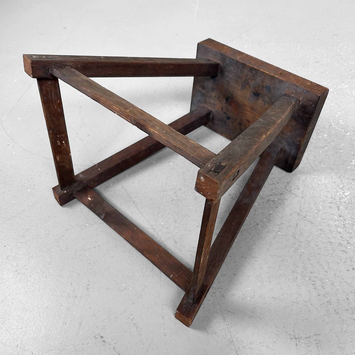 Fumidai Wooden Stool, Taishō Period, Japan, 1920s for sale at Pamono