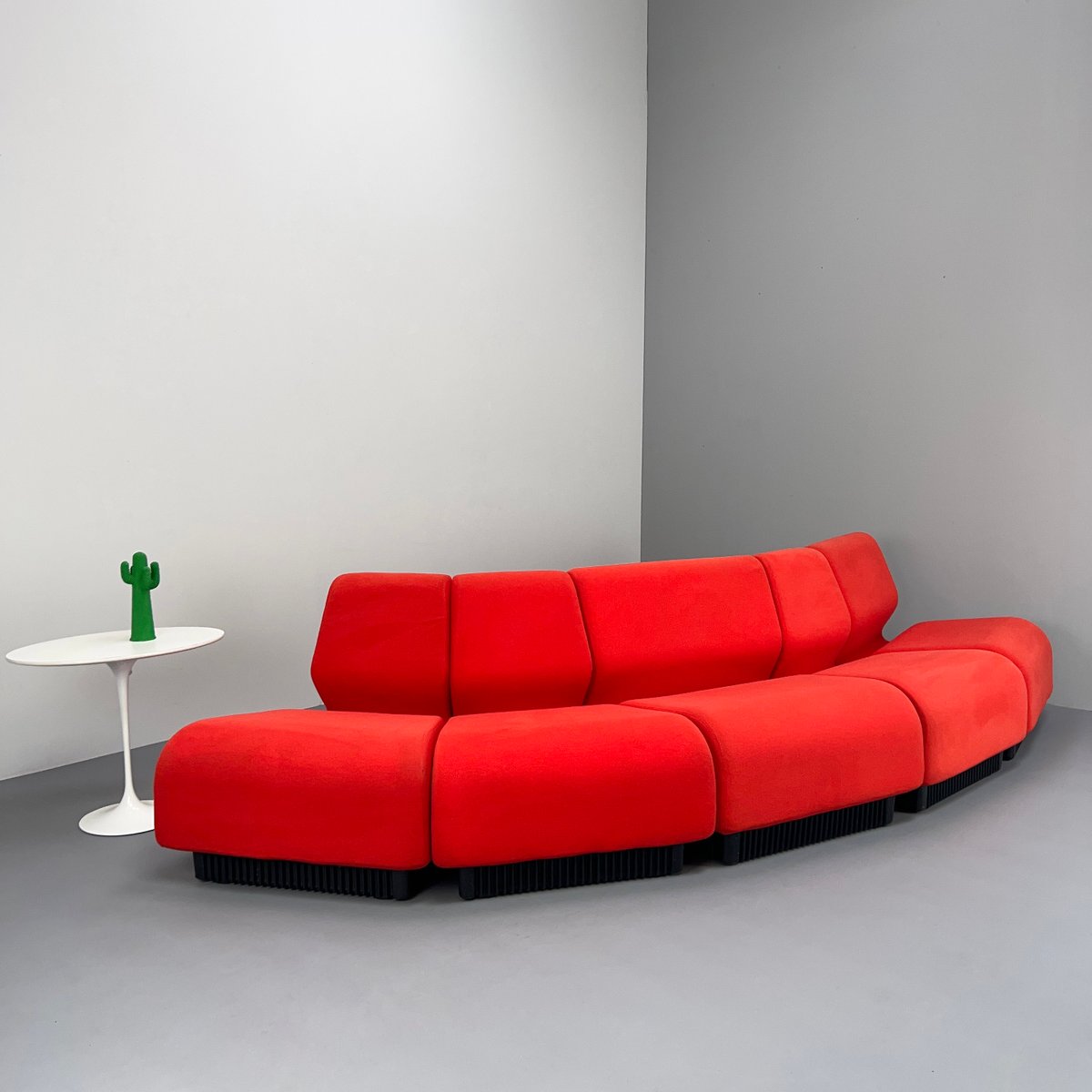 Pop Art Red Sofa by Don Chadwick for Herman Miller, 1990s, Set of 5 for ...