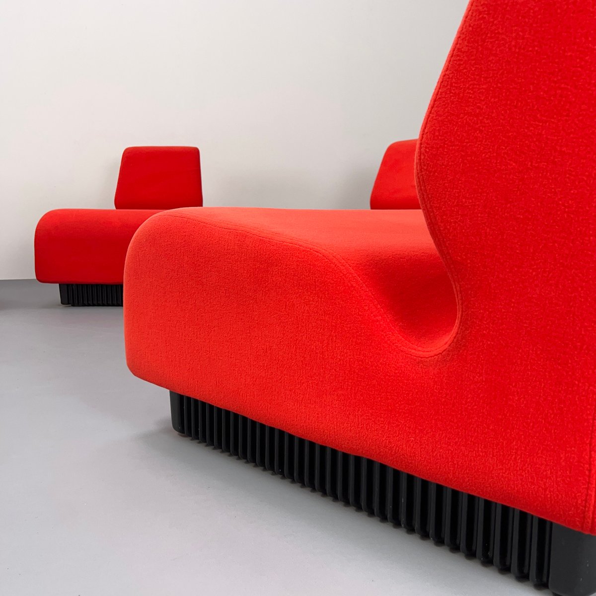 Pop Art Red Sofa by Don Chadwick for Herman Miller, 1990s, Set of 5 for ...