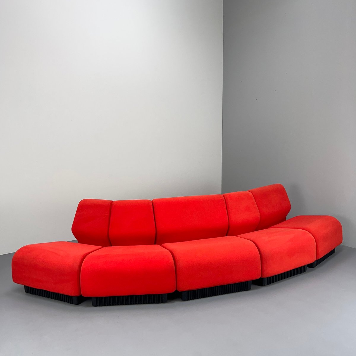 Pop Art Red Sofa by Don Chadwick for Herman Miller, 1990s, Set of 5 for ...