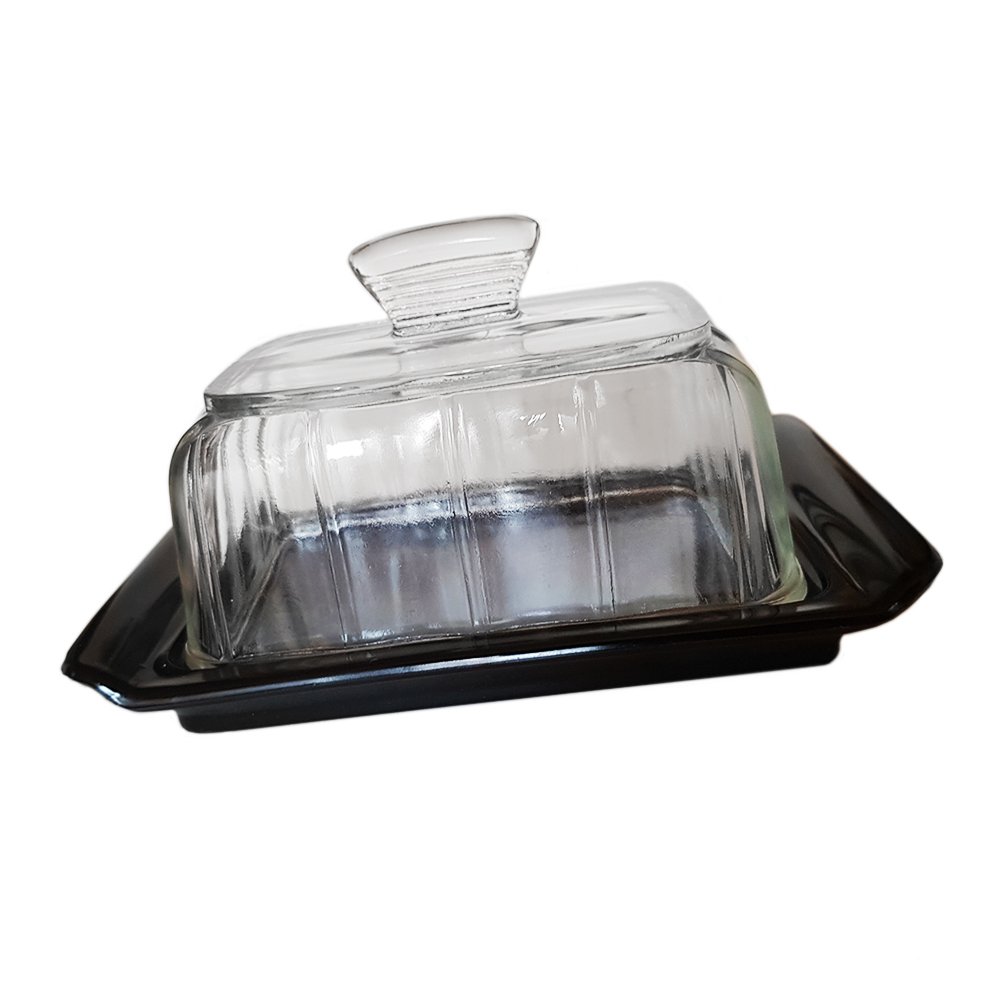 Cheese Dish by A.D. Copier for Royal Leerdam Crystal for sale at Pamono