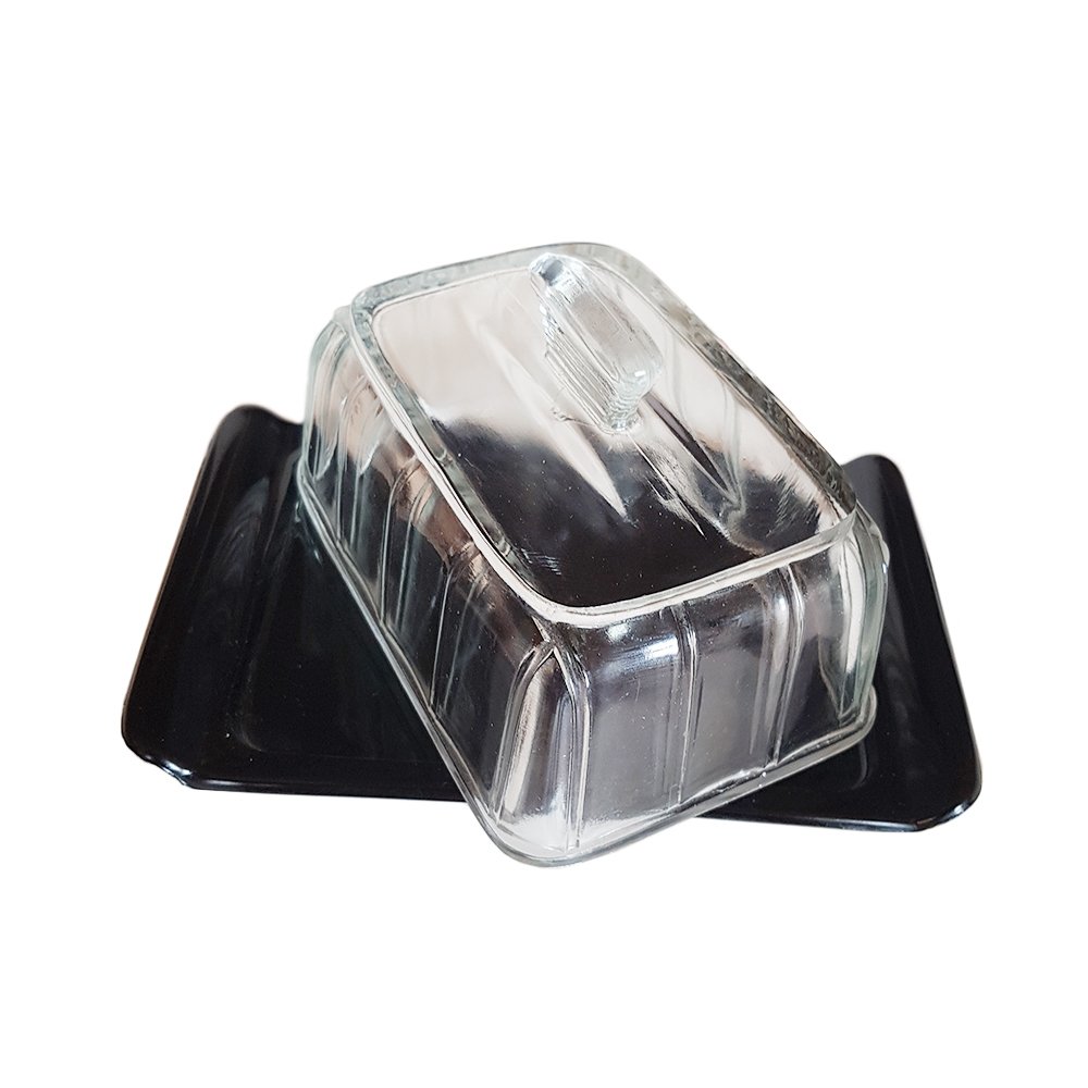 Cheese Dish by A.D. Copier for Royal Leerdam Crystal for sale at Pamono