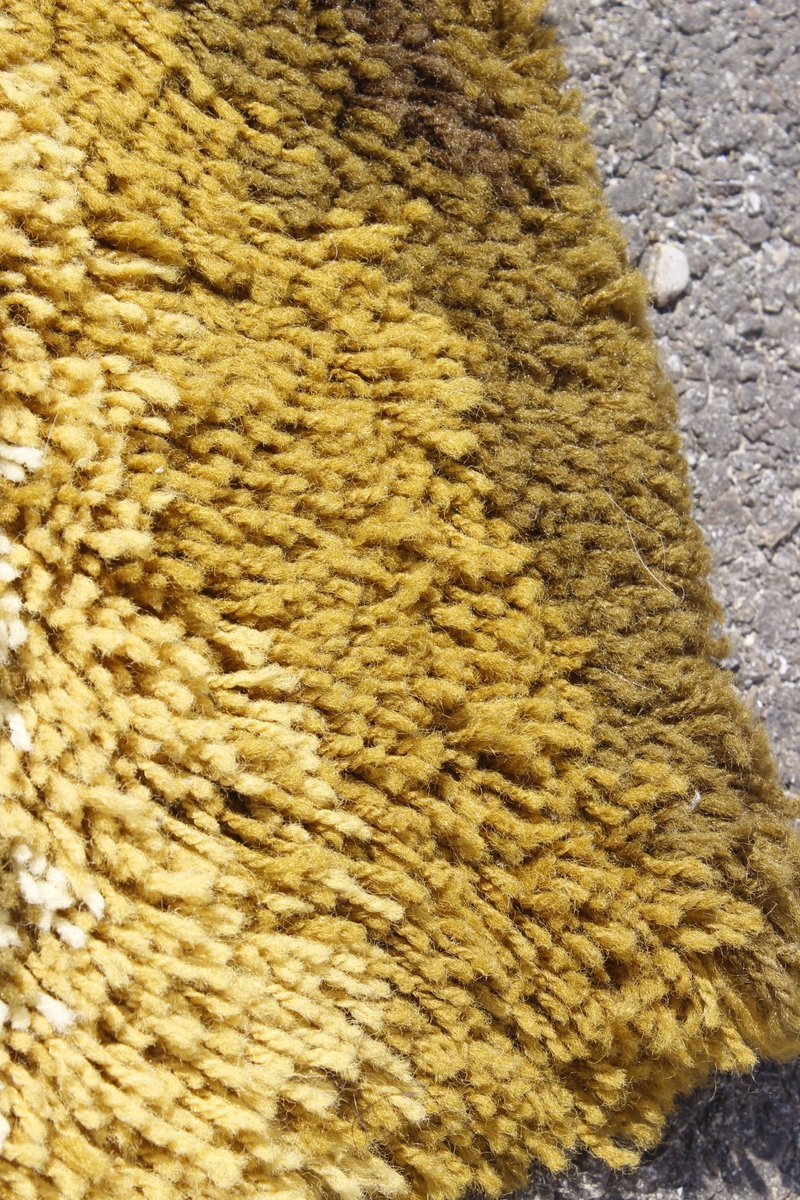 Vintage Shaggy Wool Rug from Junghans, 1970s for sale at Pamono