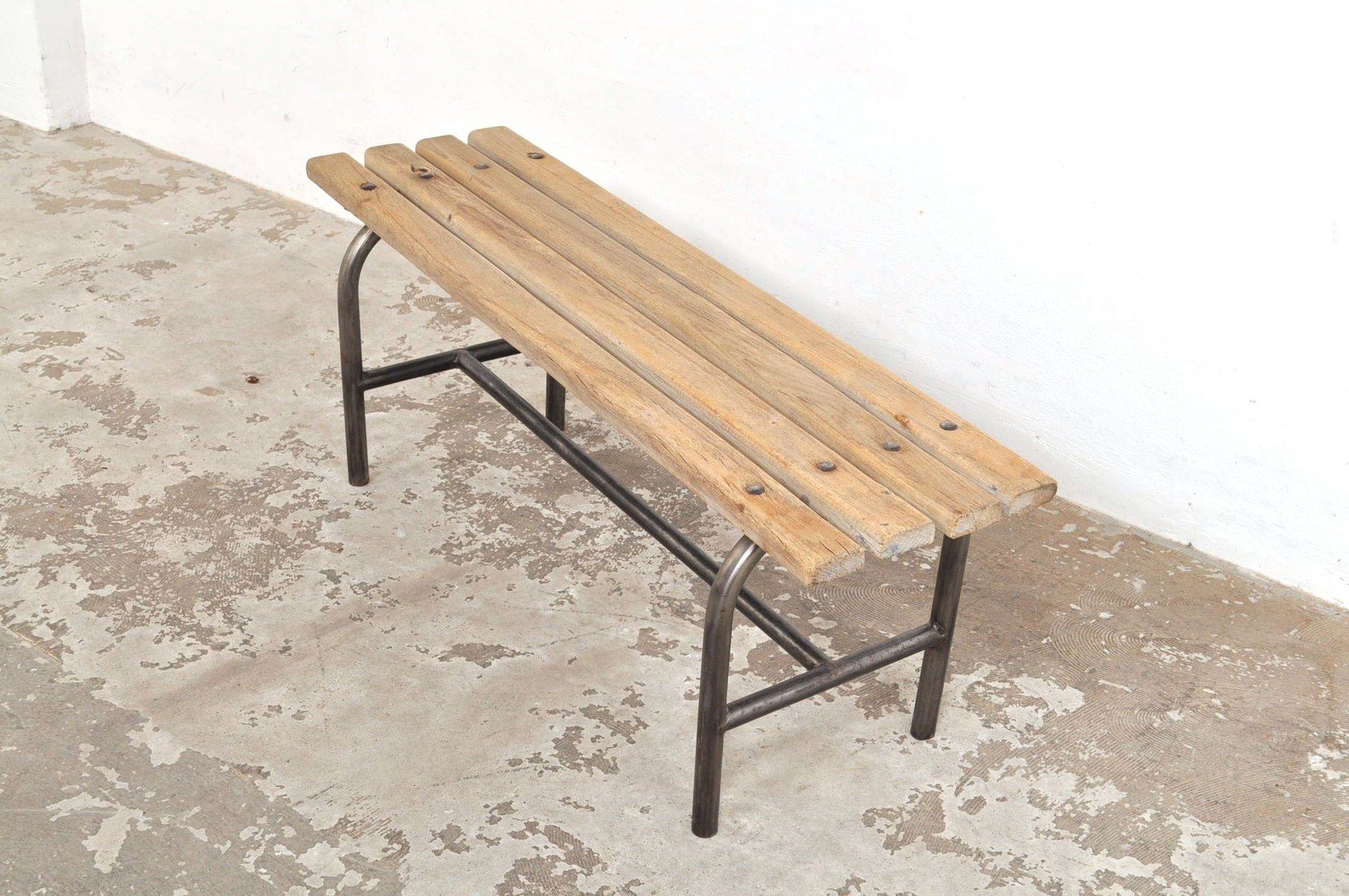 Vintage Dressing Room Bench, 1950s for sale at Pamono