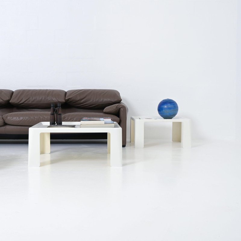 Vintage Amanta Coffee Tables by Mario Bellini for B&B Italia, 1970s ...