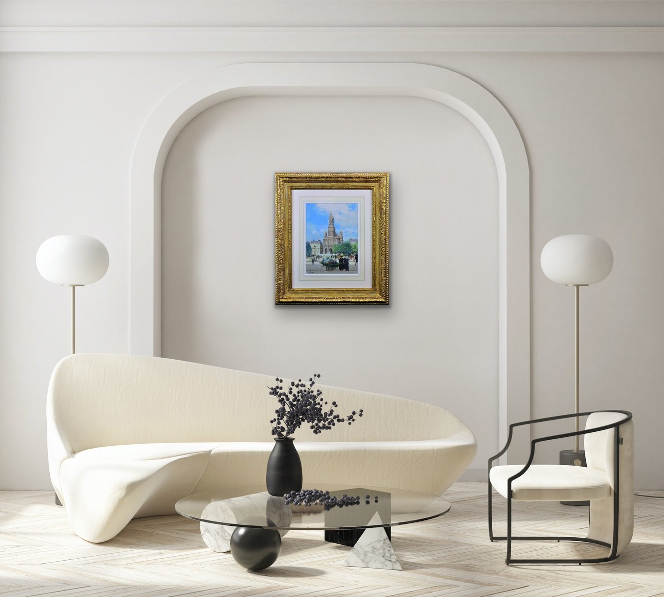 Victor Gabriel Gilbert, The Church of the Holy Trinity, Place De La ...