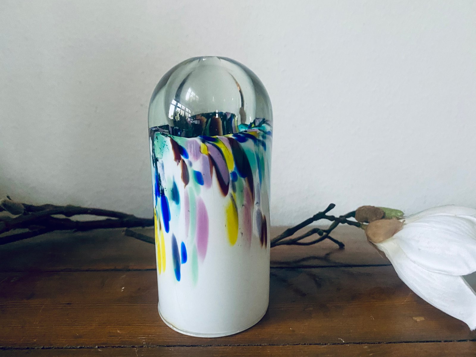Glass Vase by Hans Jürgen Richartz for Richartz Art Collection, 1980s ...