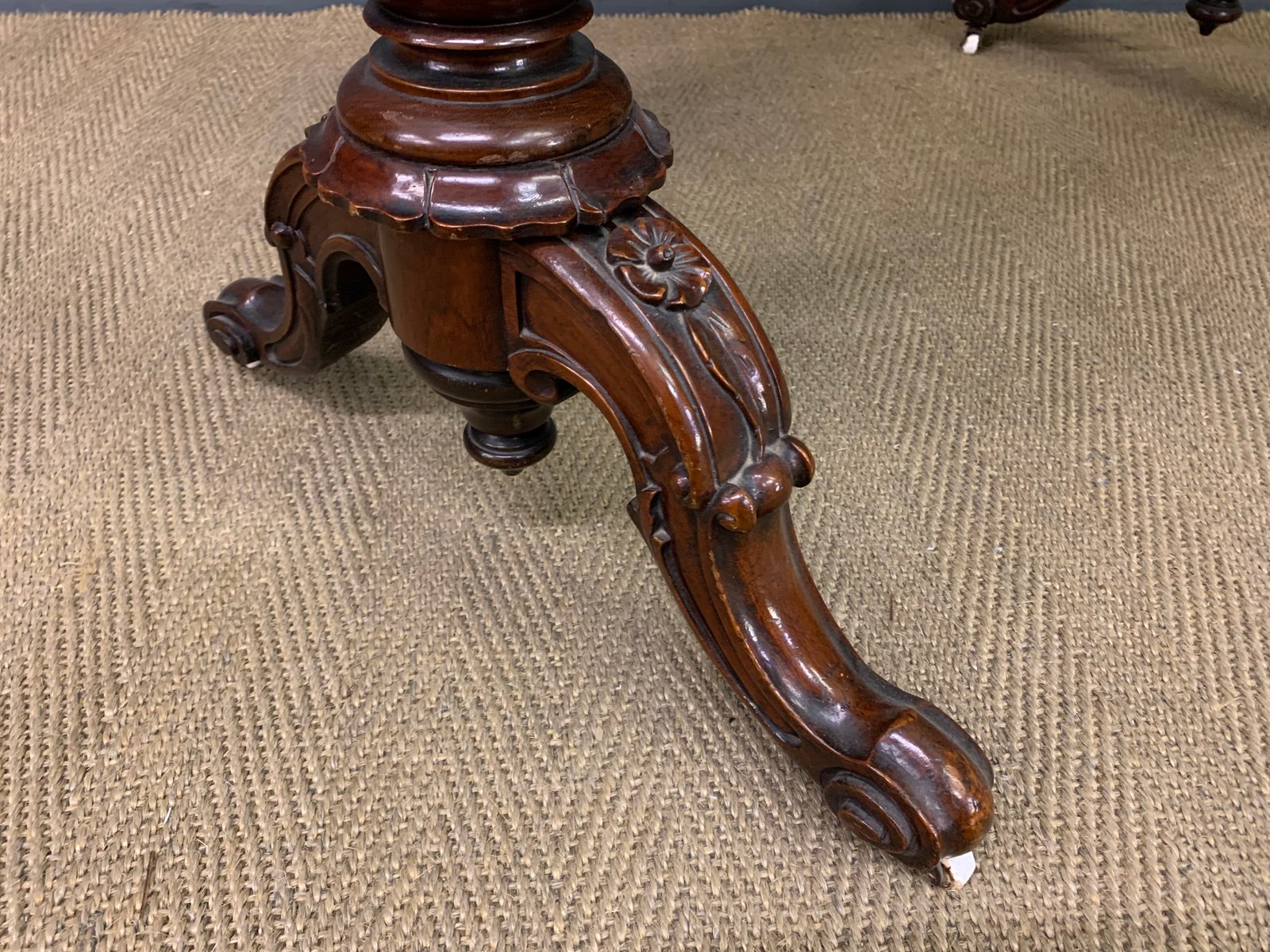 Victorian Rosewood Stretcher Table, 1870 for sale at Pamono
