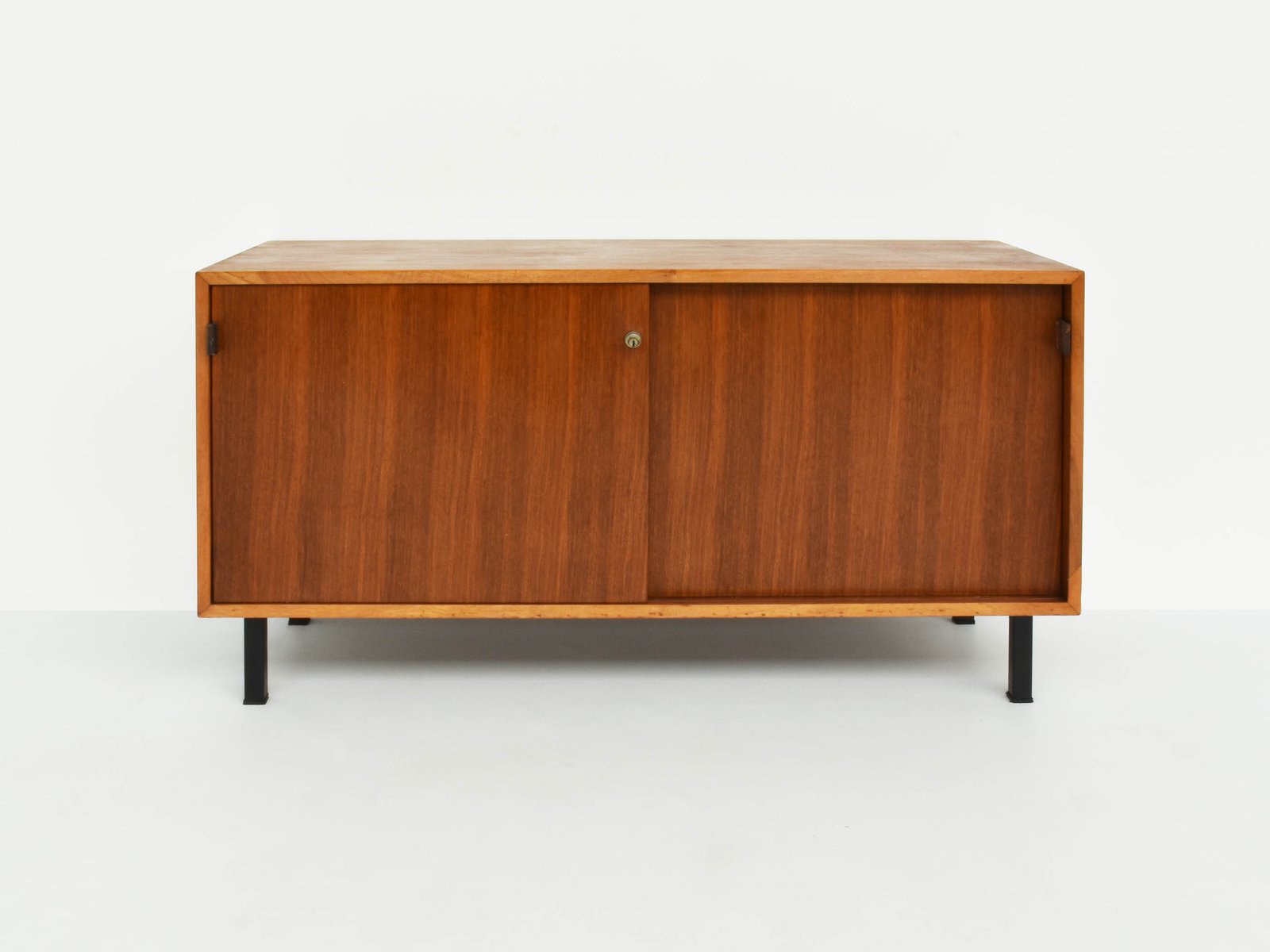 Small Sliding Doors and Back Finish Sideboard by Florence Knoll for ...