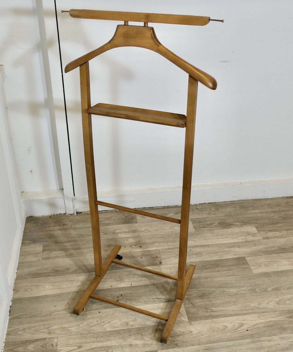 Art Deco Gentlemans Floor Standing Valet, 1960s for sale at Pamono