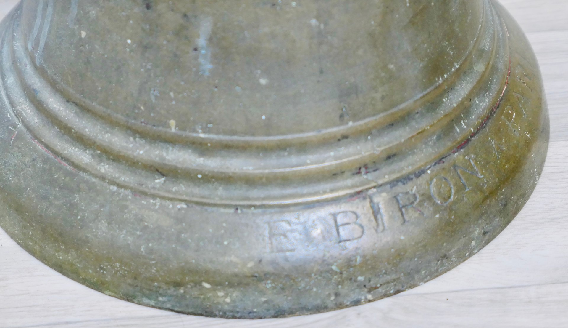 Antique French Bronze Bell by Biron Paris for sale at Pamono