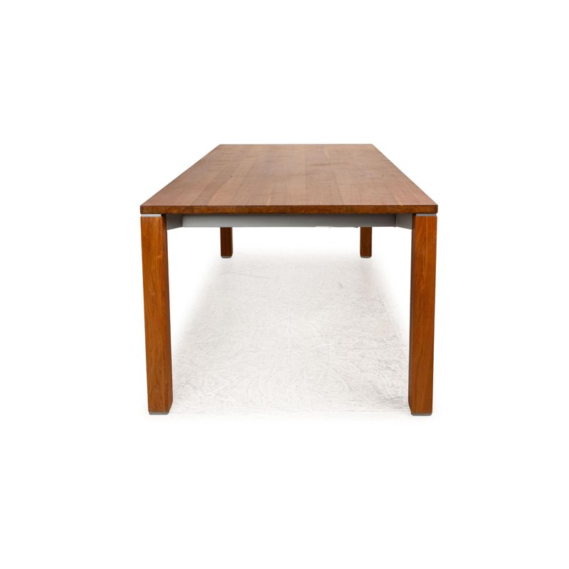 Team 7 Cubus Dining Table in Brown Walnut for sale at Pamono