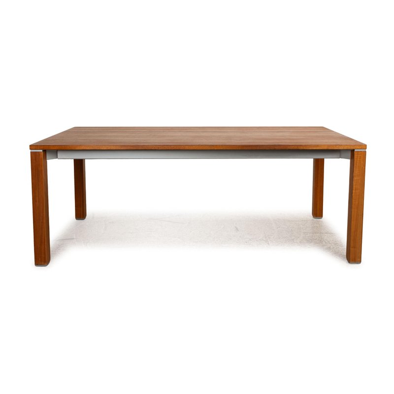 Team 7 Cubus Dining Table in Brown Walnut for sale at Pamono