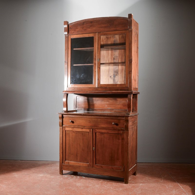 Liberty Double Body Display Cabinet in Fir, 1920s for sale at Pamono
