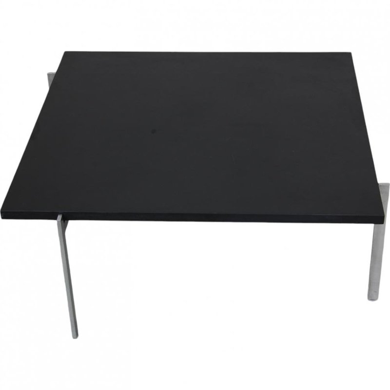 Pk-61 Coffee Table in Black Slate by Poul Kjærholm, 1980s for sale at ...