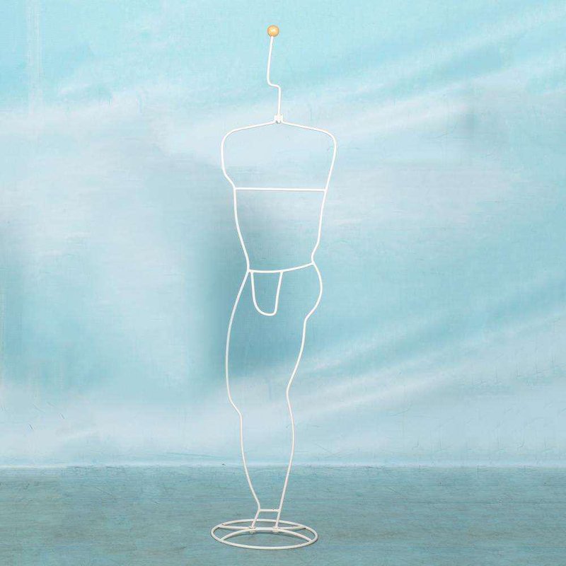 Vintage Wire Steel Clothing Rack from Ikea for sale at Pamono