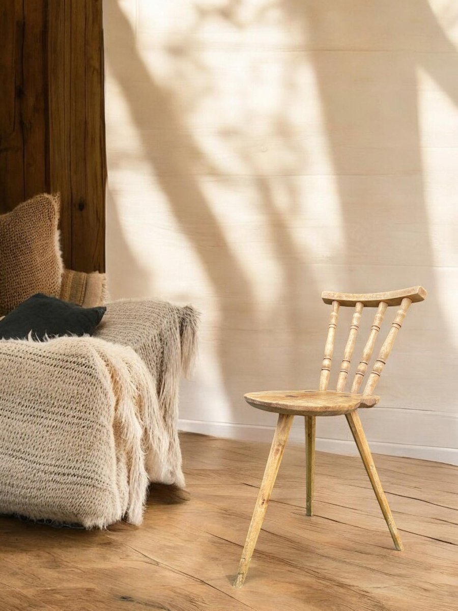 Alpine Chair in Maple, 1890s for sale at Pamono