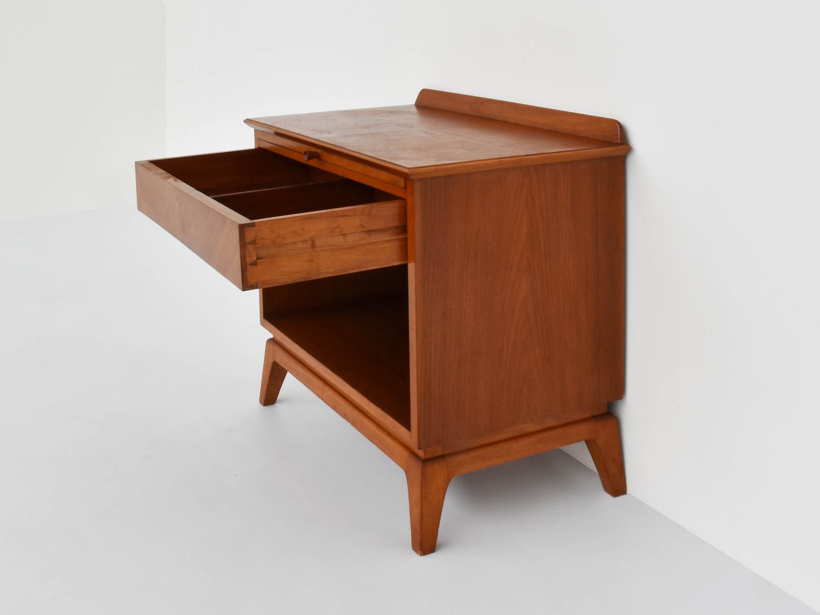 Italian Storage Cabinet with Drawer and Pull-Out Shelf by Gio Ponti ...