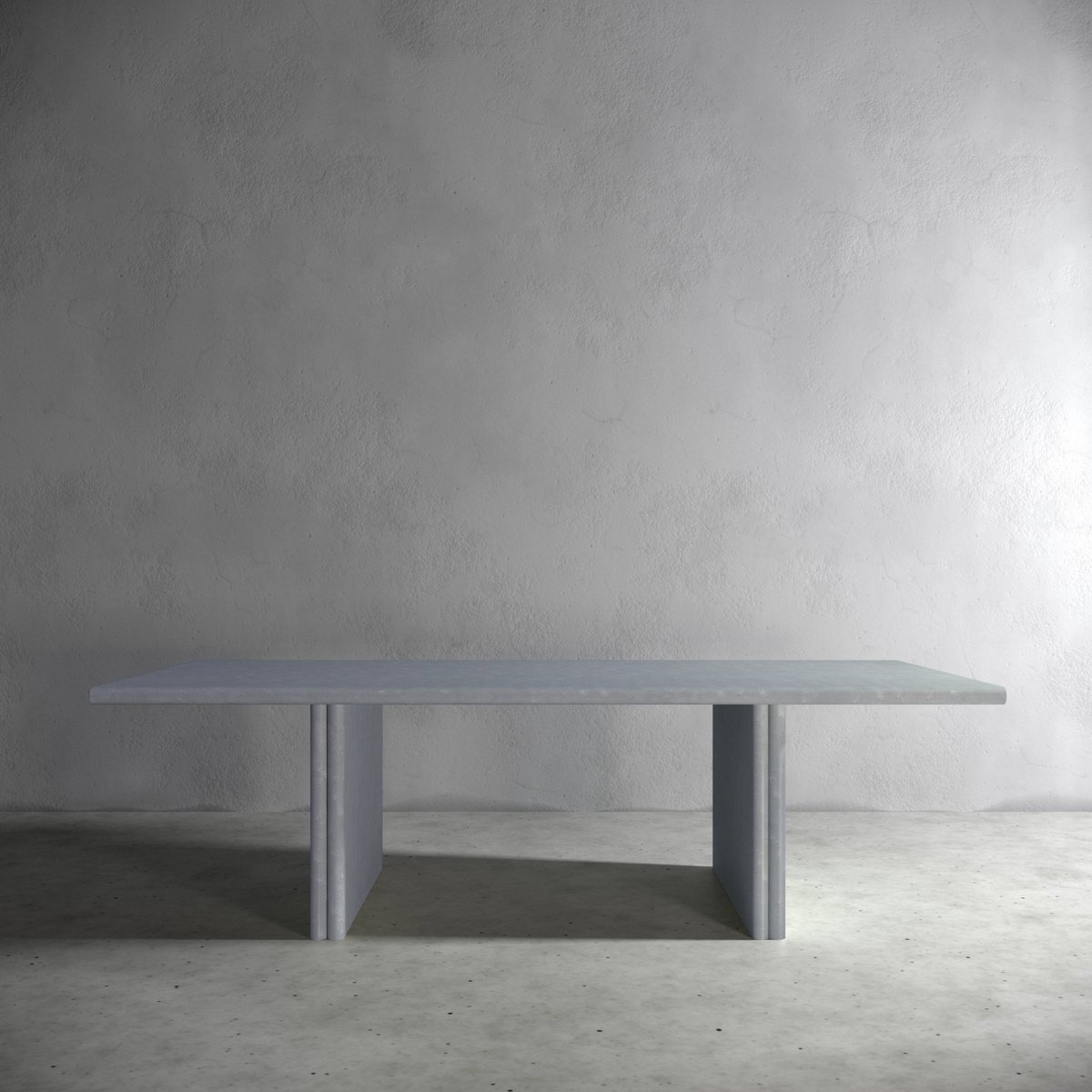 Jacques Pearl Grey Dining Table in Birds Eye Maple by Fred&Juul for ...