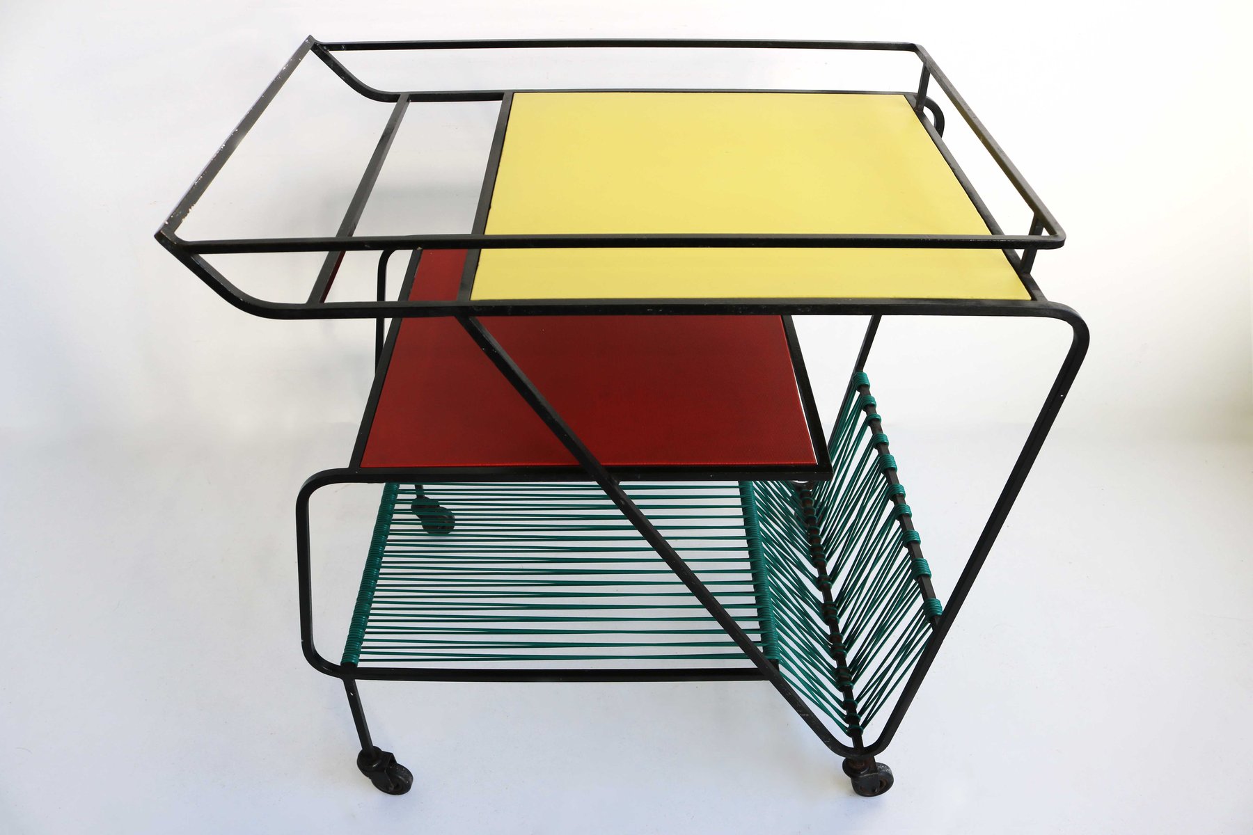 Vintage Dutch Trolley from Dico, 1950s for sale at Pamono