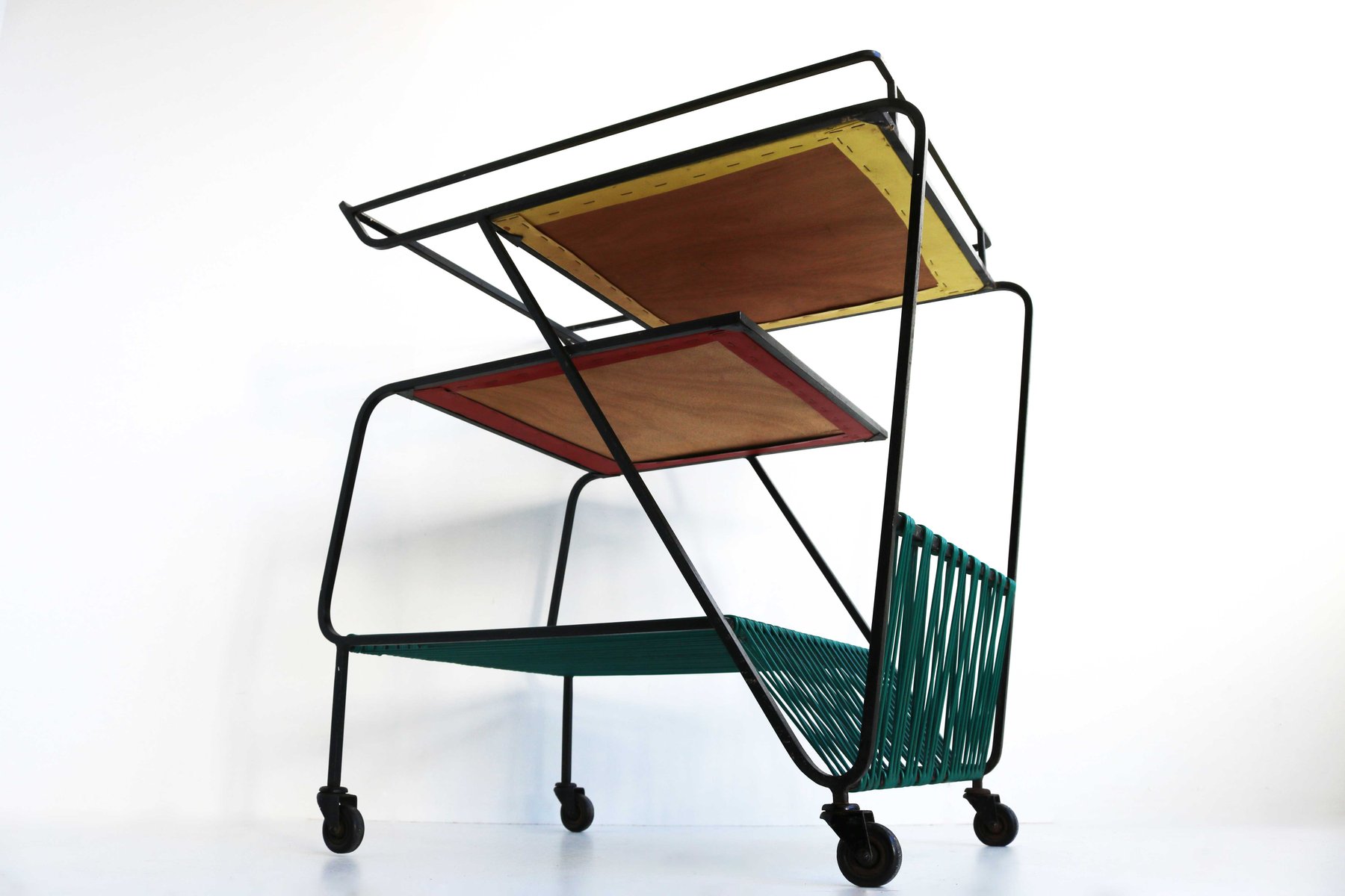 Vintage Dutch Trolley from Dico, 1950s for sale at Pamono