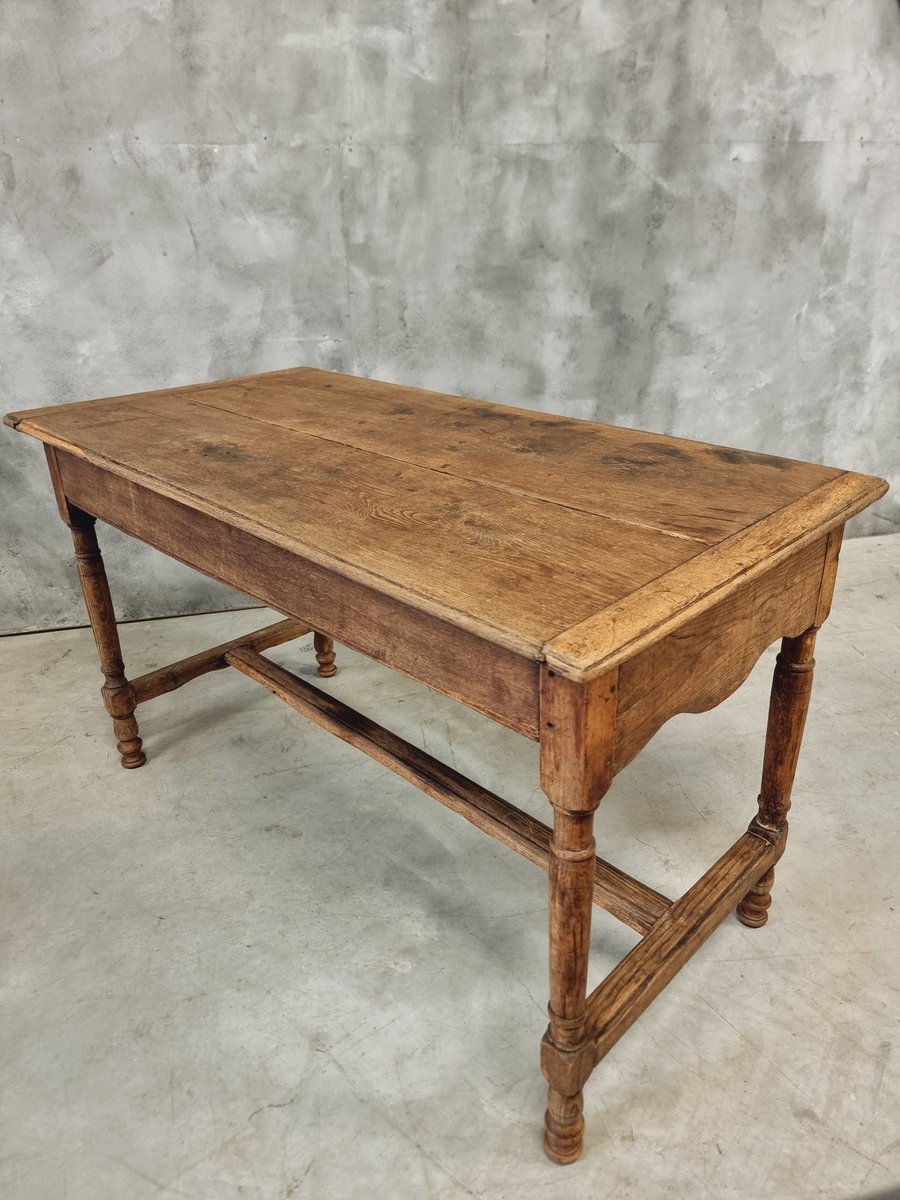19th Century Table Dining Table in Oak for sale at Pamono