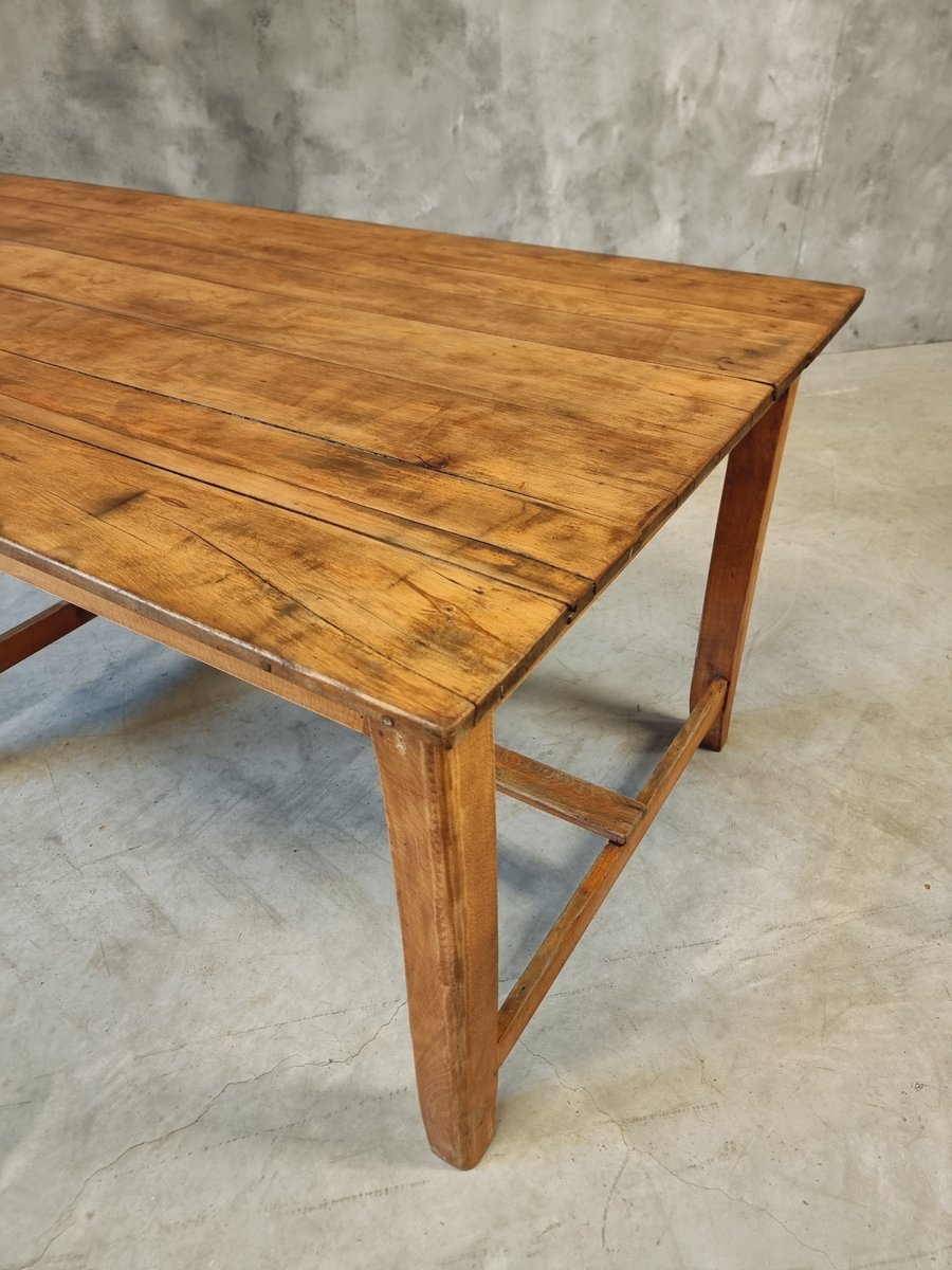 Beech Dining Table, 1930s for sale at Pamono