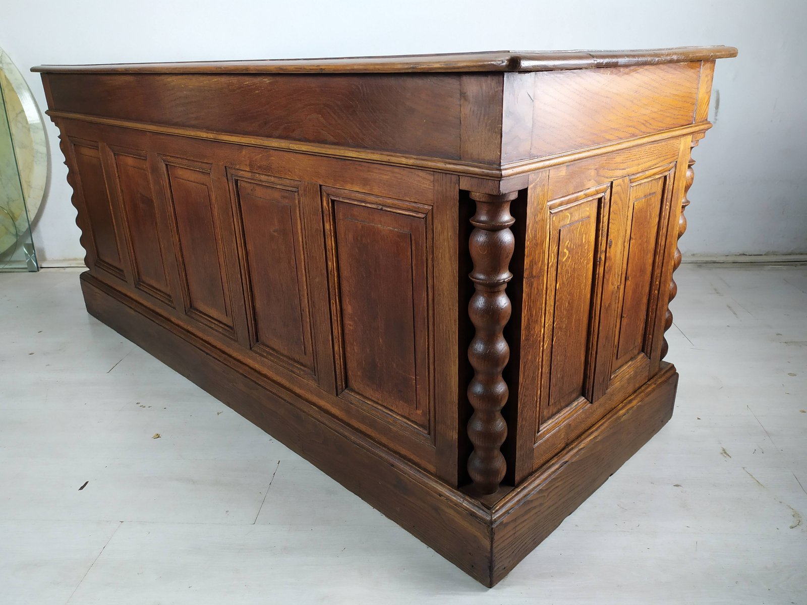 Trade Bench with Oak Drawers for sale at Pamono