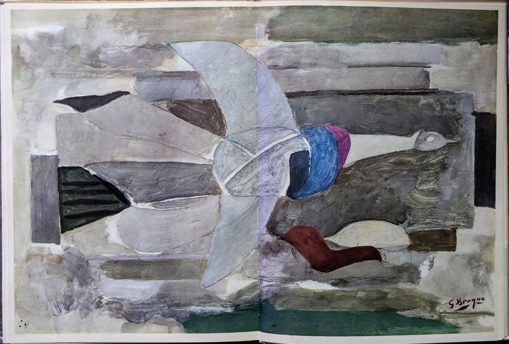 Georges Braque, Birds, 1955, Lithograph for sale at Pamono