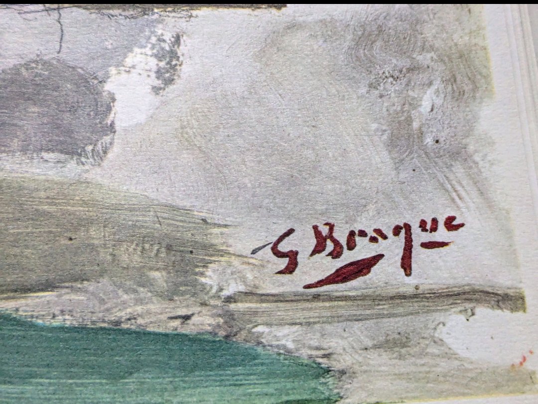 Georges Braque, Birds, 1955, Lithograph for sale at Pamono