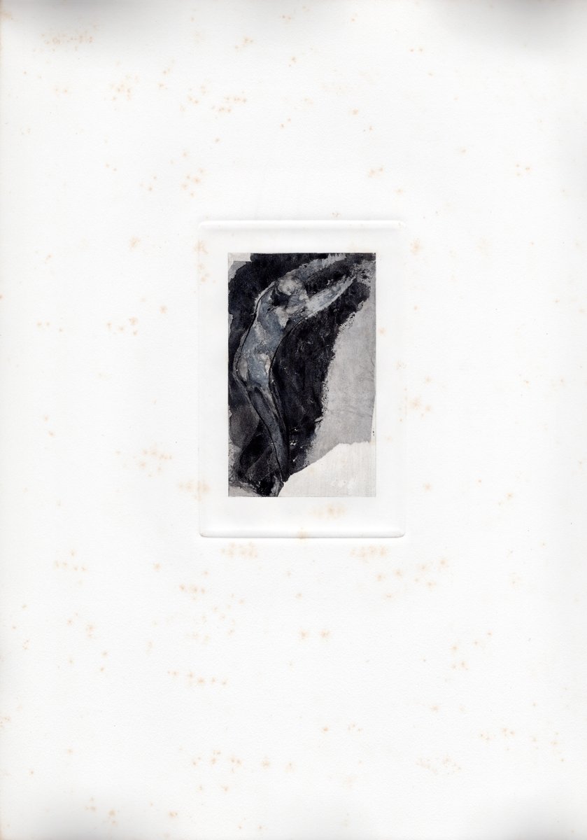 Auguste Rodin, Ombre / Shadow, 1897, Gravur & Papier bei Pamono kaufen
