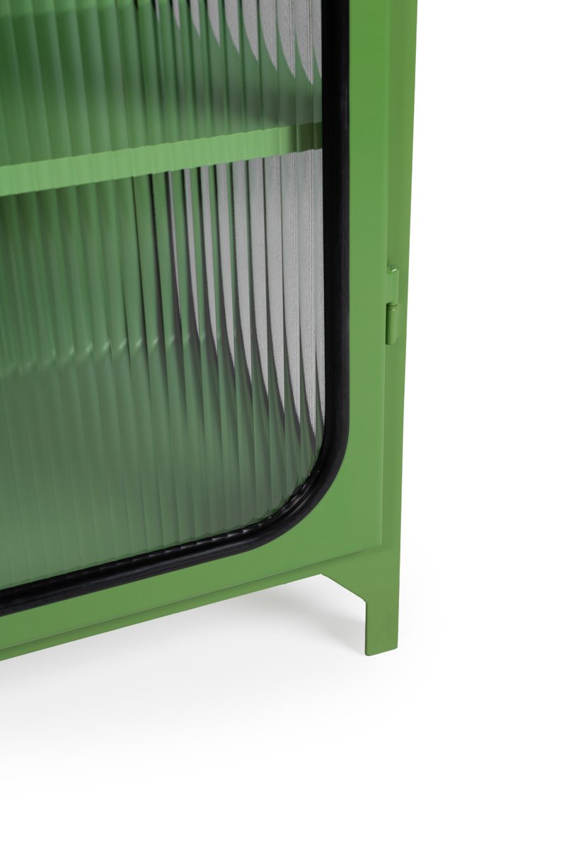 Encapsulate Matcha Metal Cabinet by Israel Basch for Ikigai for sale at ...