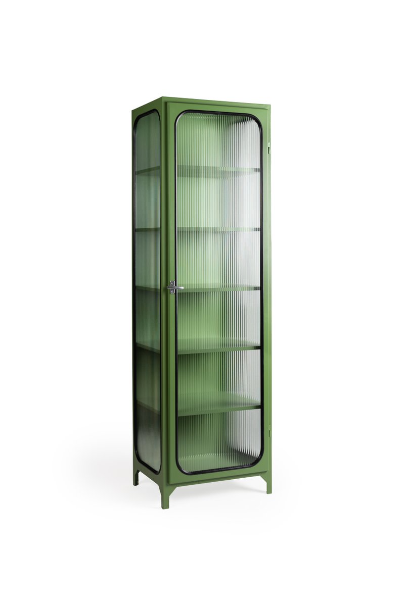 Encapsulate Matcha Metal Cabinet by Israel Basch for Ikigai for sale at ...