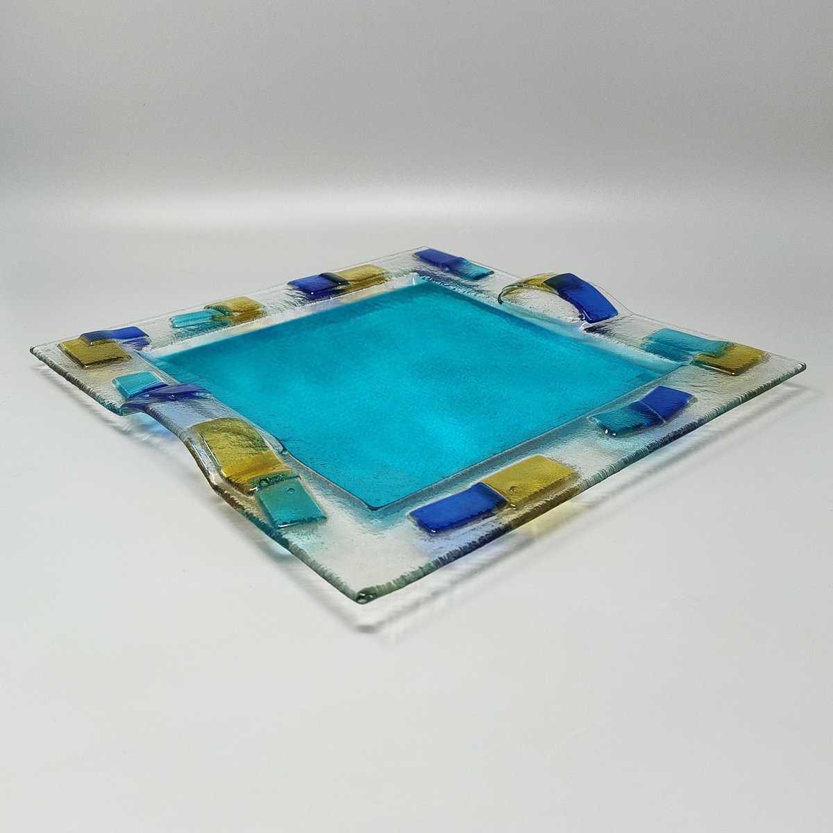 Tray by Albatros in Murano Glass, Italy, 1970s for sale at Pamono