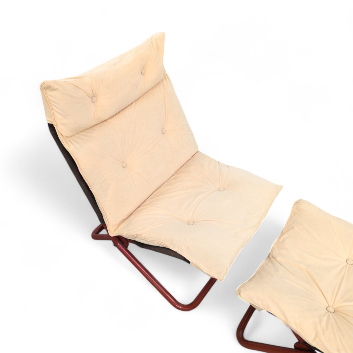 Open Folding Lounge Chair by Jan Dranger and Johan Huldt for Innovator ...