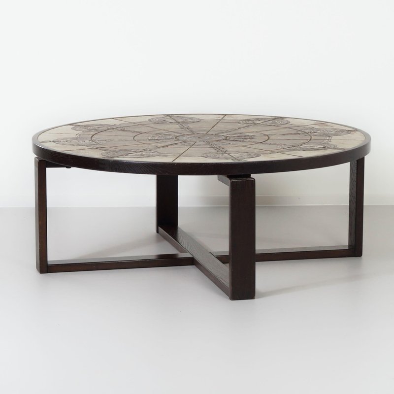 Brutalist Coffee Table by Ox Art for Trioh, 1970s for sale at Pamono